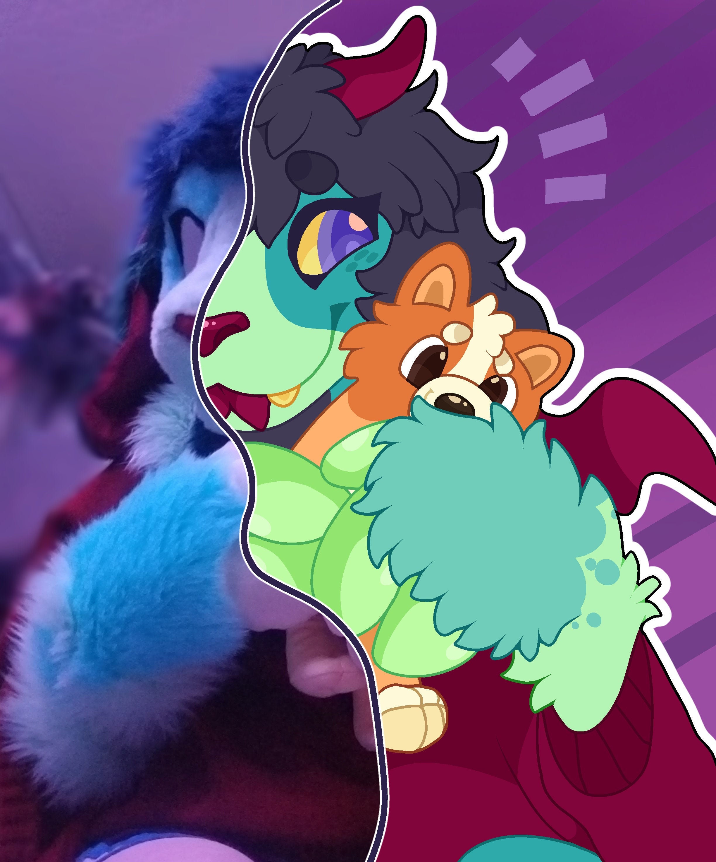 Anthro & feral furry commissions READ DESC | Etsy