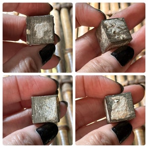 Two Natural Pyrite Cubes - Etsy