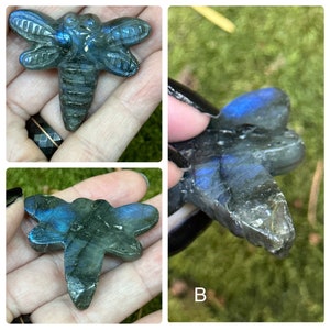 Labradorite Dragon-fly - Etsy