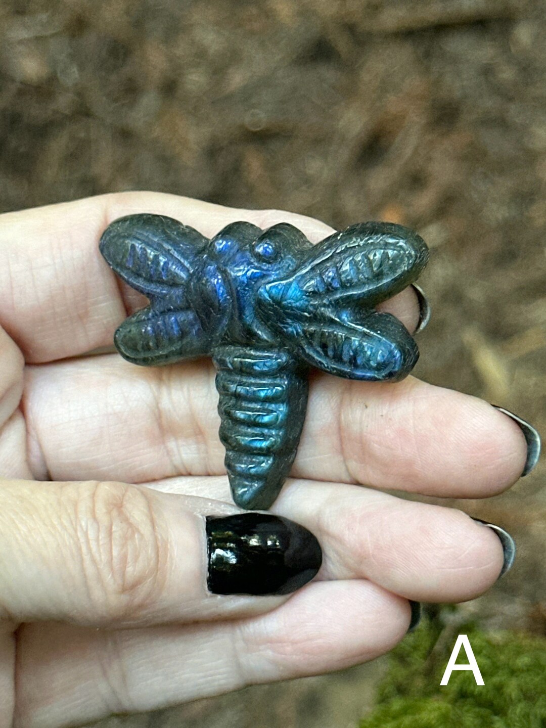 Labradorite Dragon-fly - Etsy