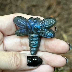 Labradorite Dragon-fly - Etsy