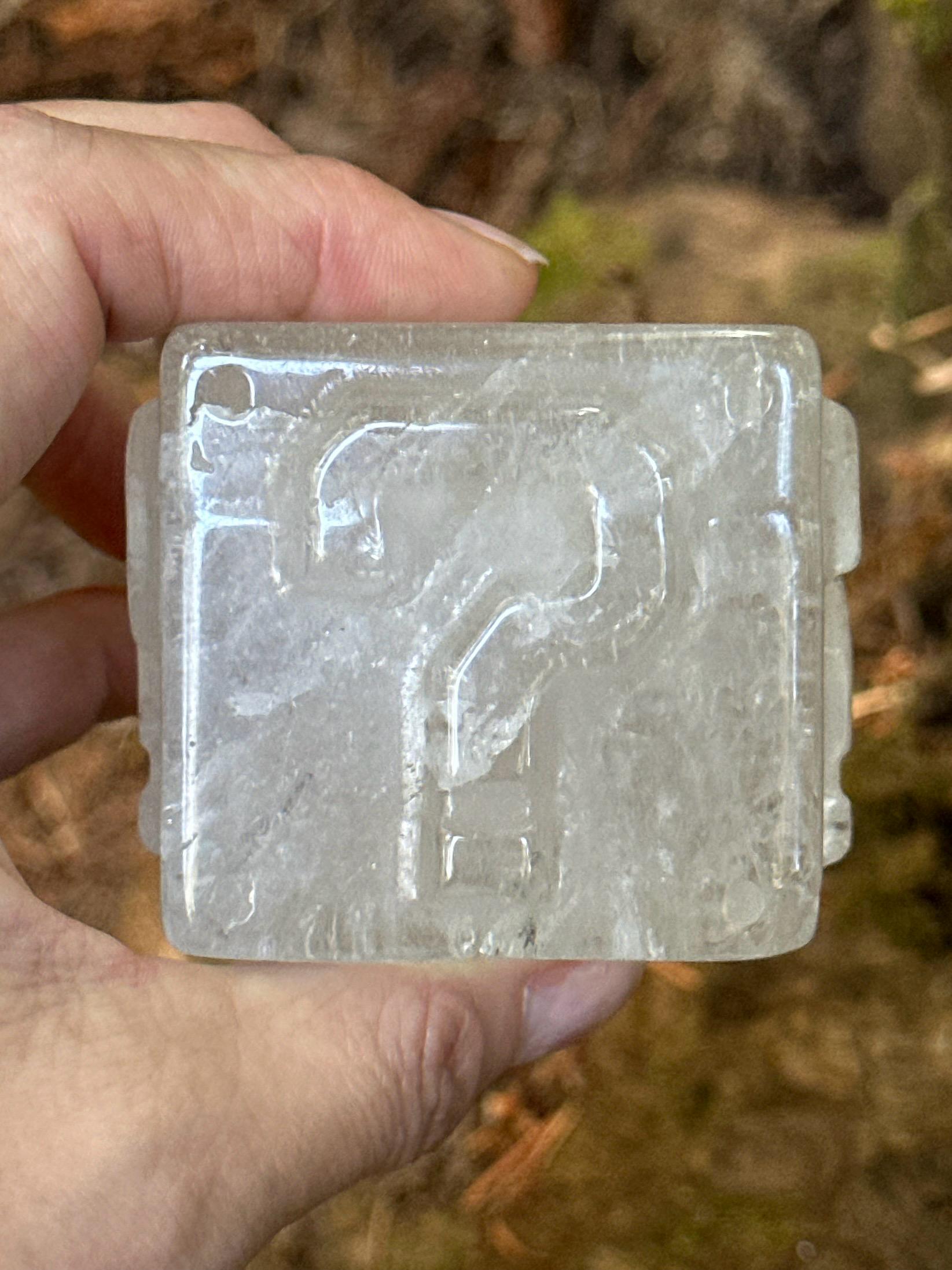 Natural Quartz Tarot Card Weight - Amplify Intentions & Connect With ...