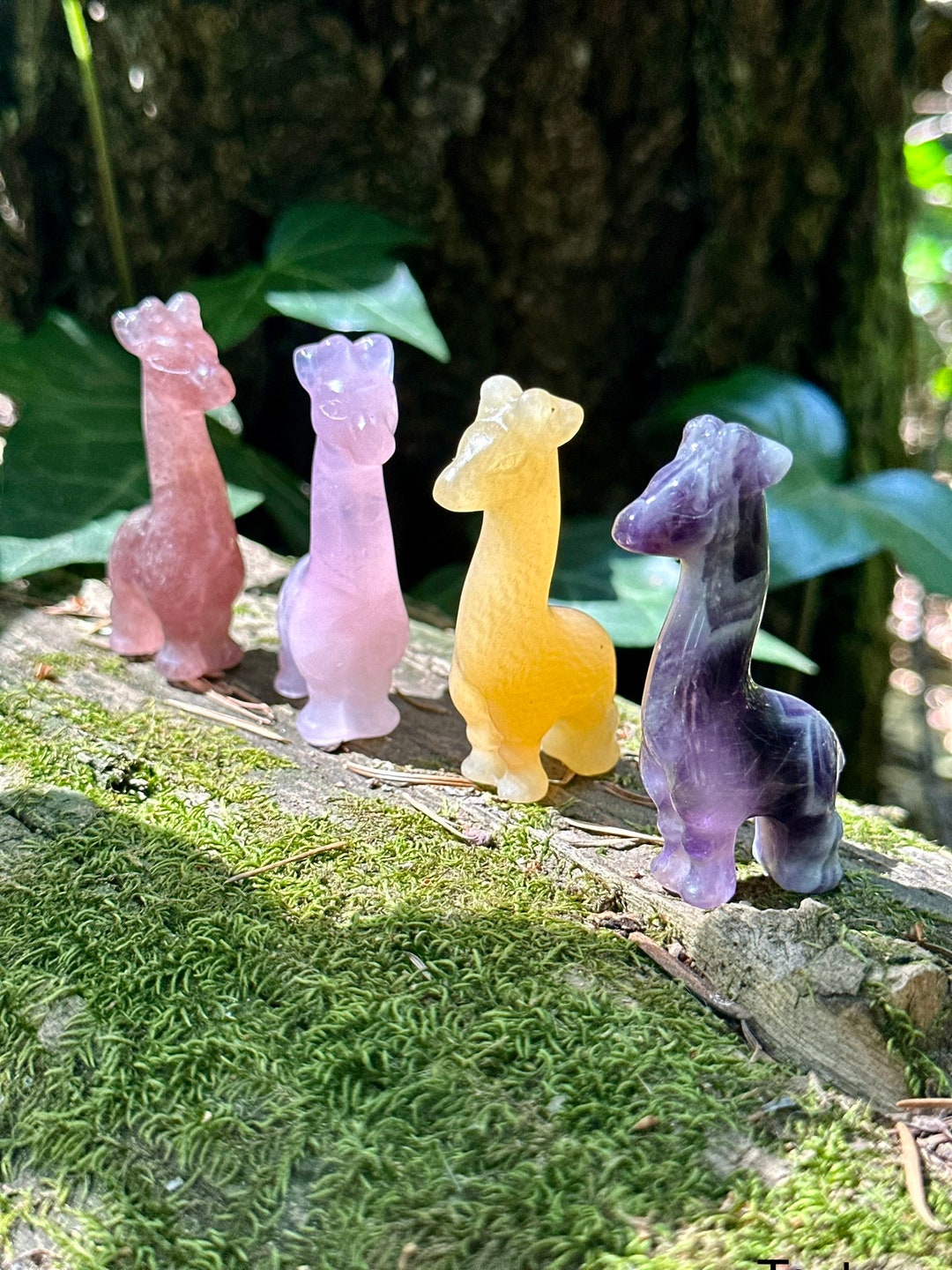 Petit Crystal Giraffe - Etsy