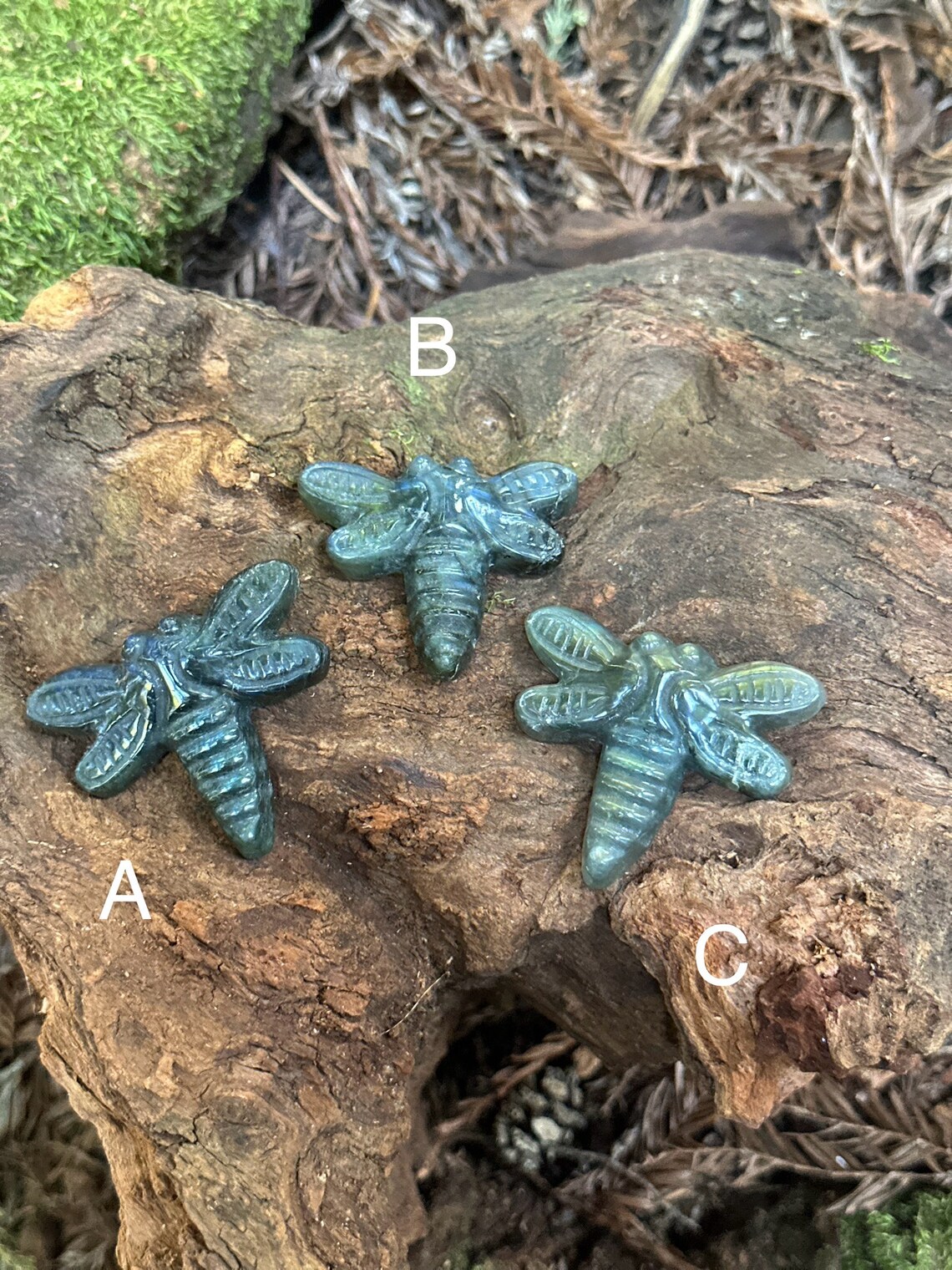 Labradorite Dragon-fly - Etsy