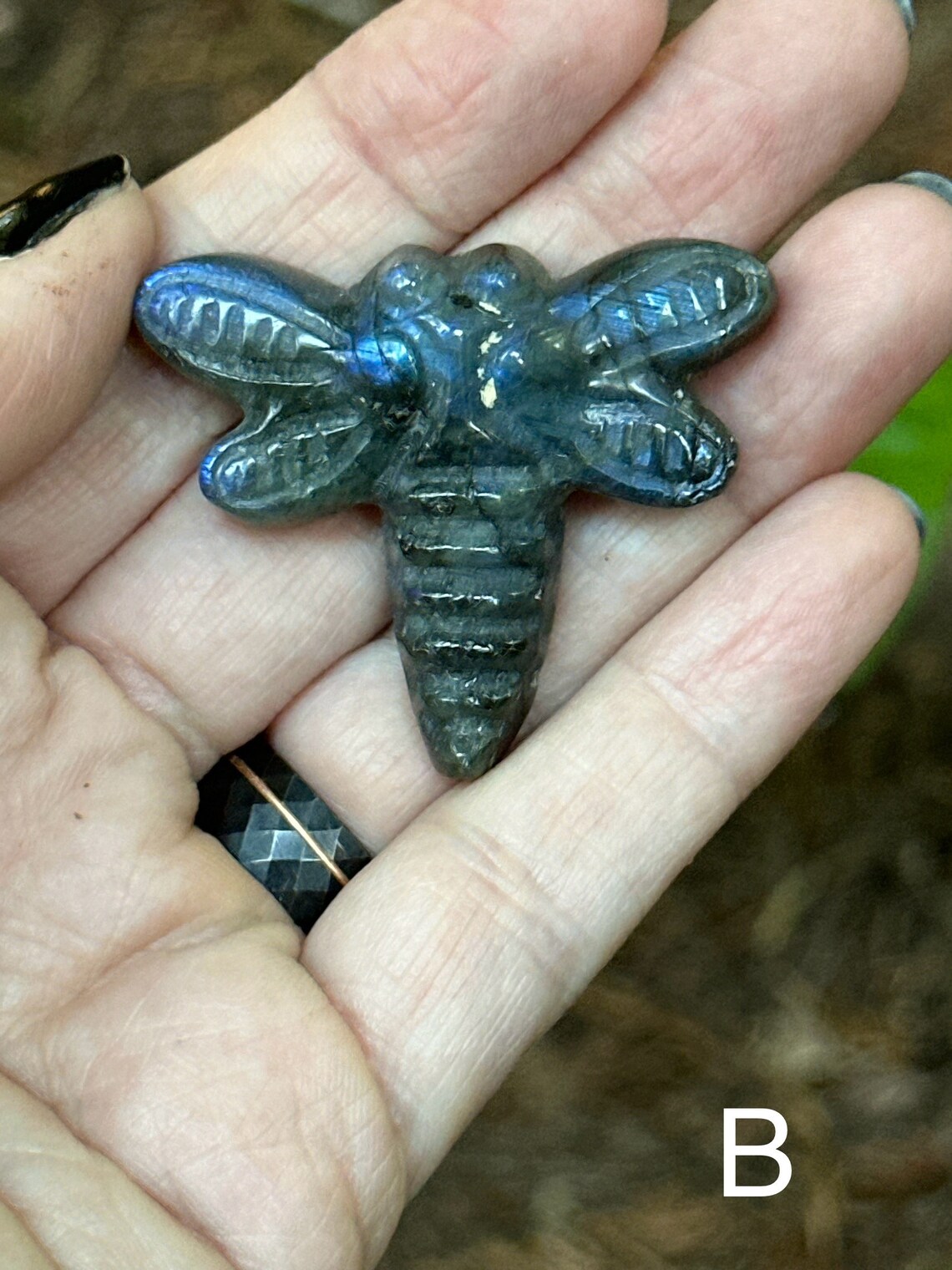 Labradorite Dragon-fly - Etsy