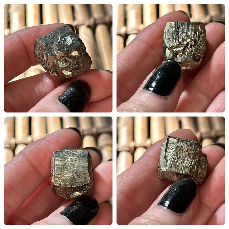Two Natural Pyrite Cubes - Etsy