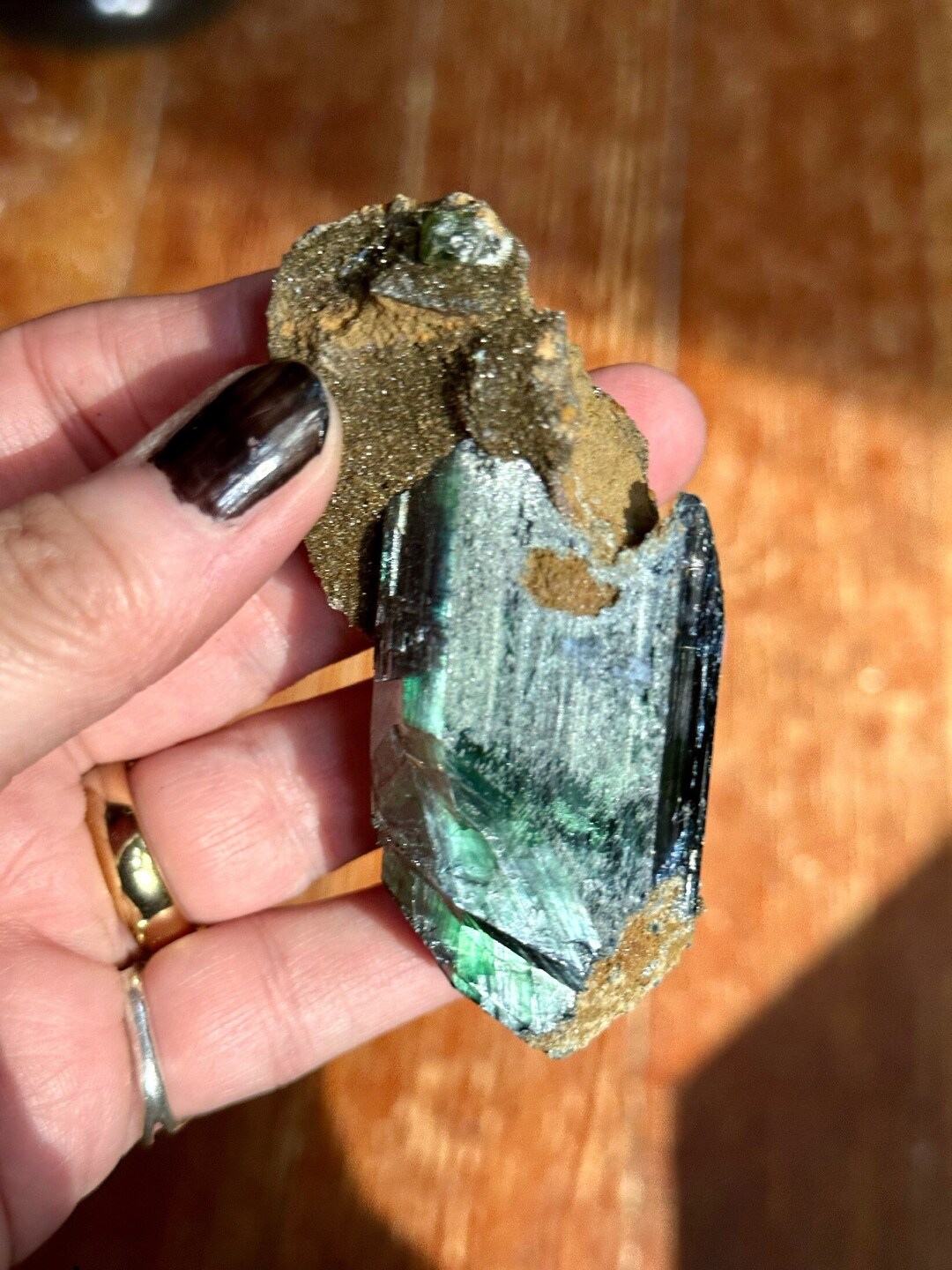 Vivianite Necro-crystal Specimen 119 Grams - Etsy