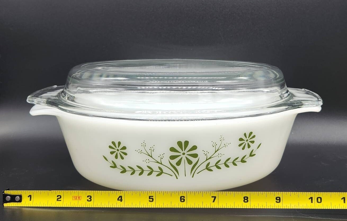 Vintage Glasbake Primrose Dream Covered Ovenware Casserole - Etsy