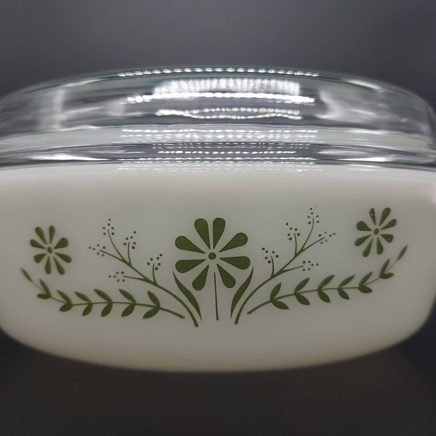Vintage Glasbake Primrose Dream Covered Ovenware Casserole - Etsy