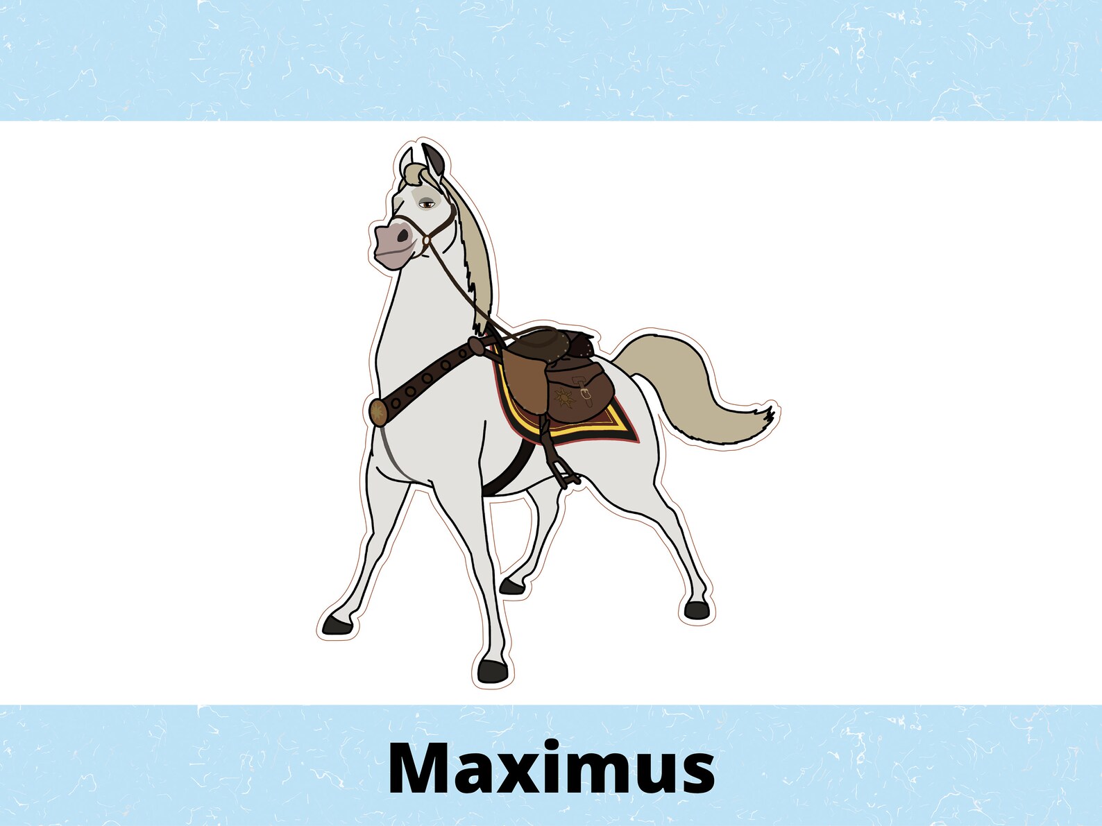 Tangled Stickers Rapunzel Pascal Maximus Gothel Flynn - Etsy