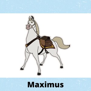 Tangled Stickers Rapunzel, Pascal, Maximus, Gothel, Flynn Rider - Etsy