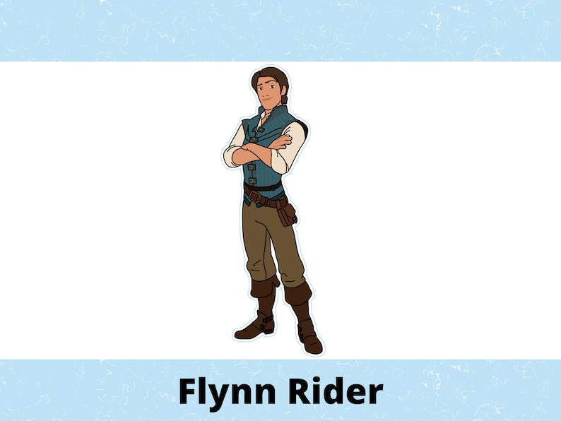 Tangled Stickers Rapunzel Pascal Maximus Gothel Flynn - Etsy