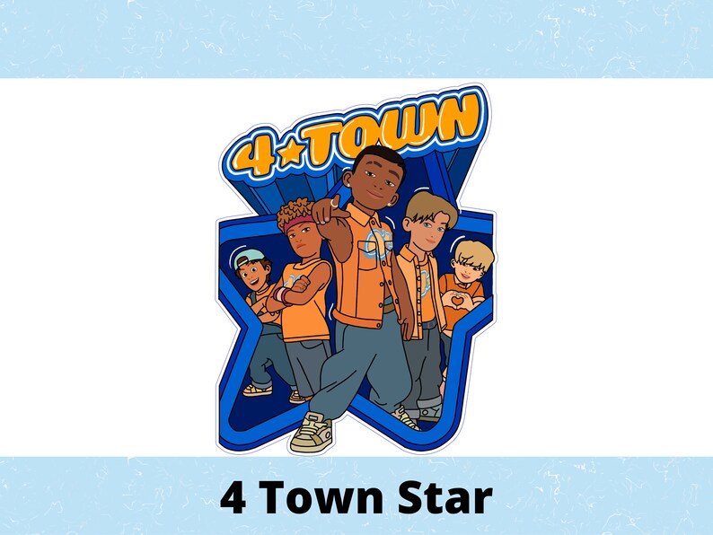 4 Town Stickers Turning Red - Etsy