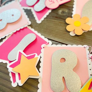 Preppy Birthday Cake Topper | Cupcake Toppers | Birthday | Personalized ...