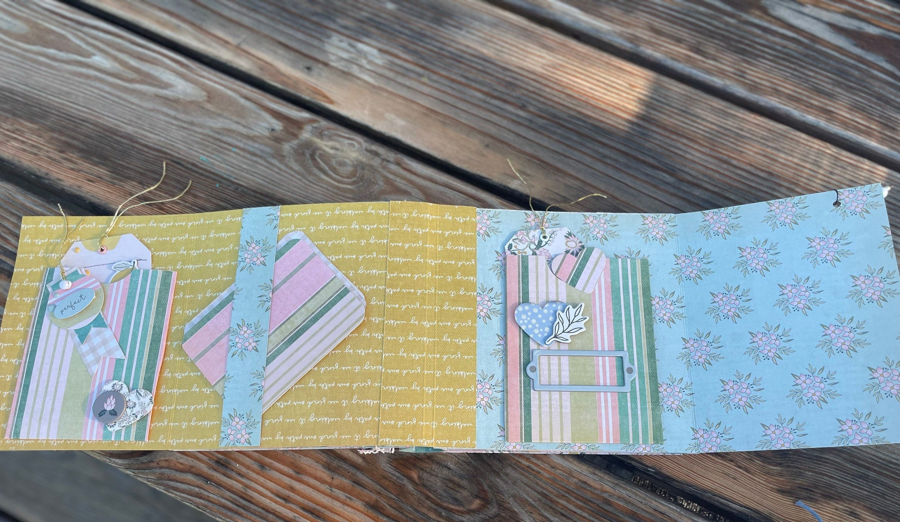 My Mind’s Eye Asparagus Collection Inspired Mini Album, Junk Journal ...