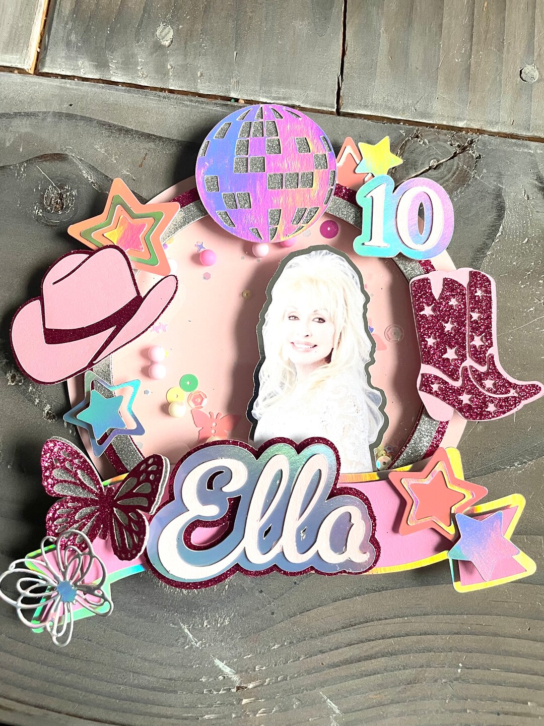 Dolly Parton Birthday Cake Topper | Cupcake Toppers | Birthday ...