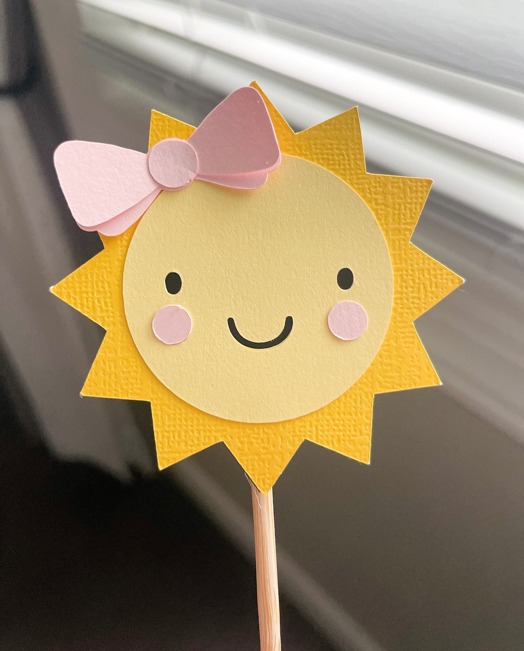Sunshine Sun Cupcake Toppers - Etsy