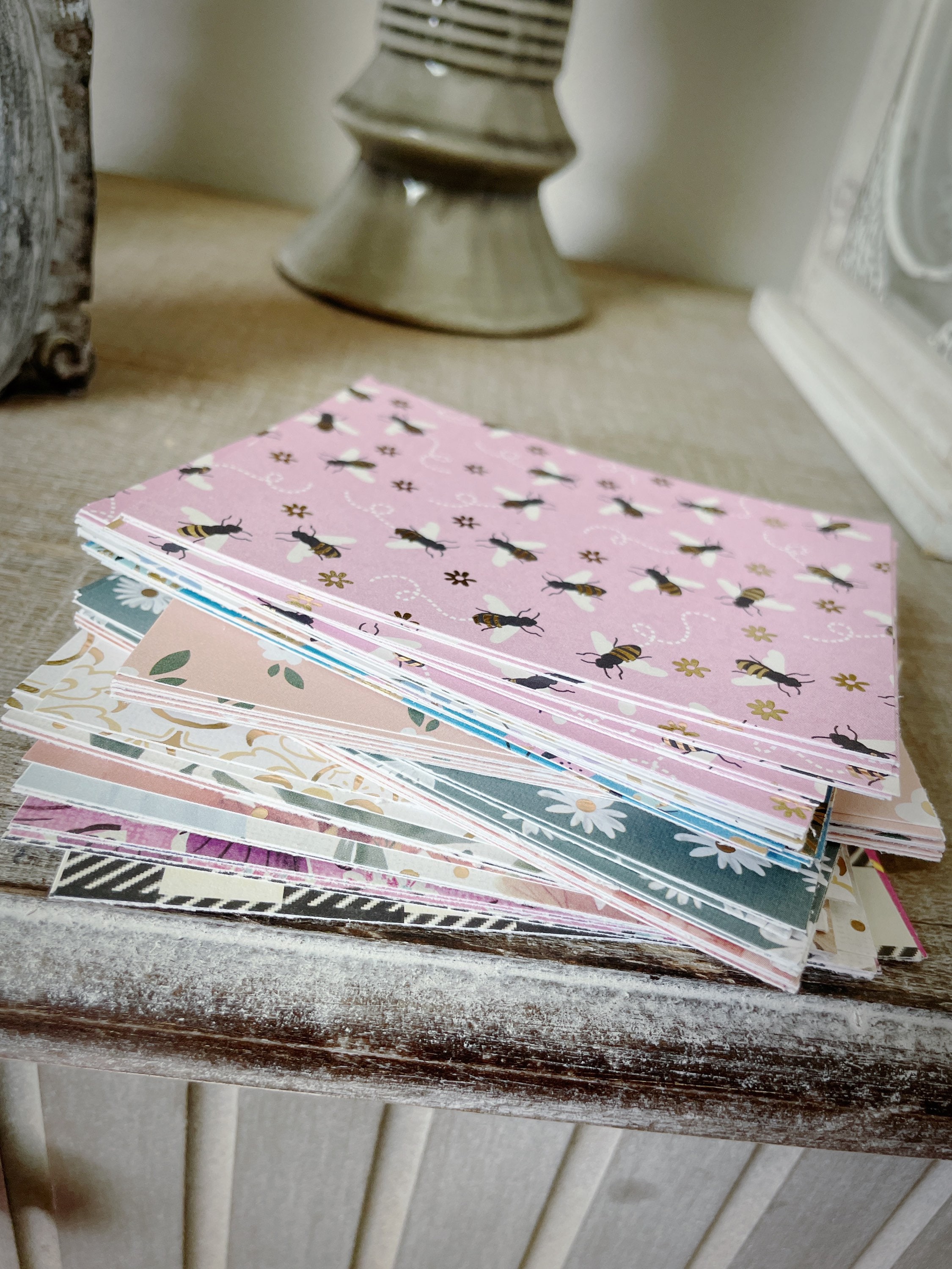 Pocket Cards for Junk Journaling Scrapbooking Notes & Mini - Etsy