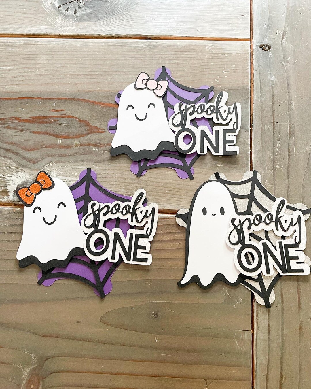 Spooky One Cake Topper - Etsy