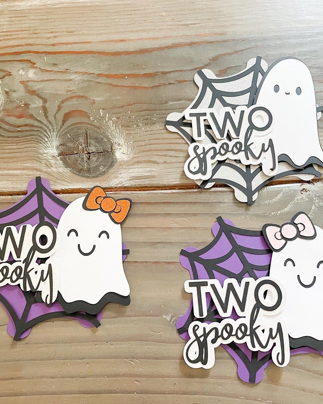 Two Spooky Cake Topper - Etsy