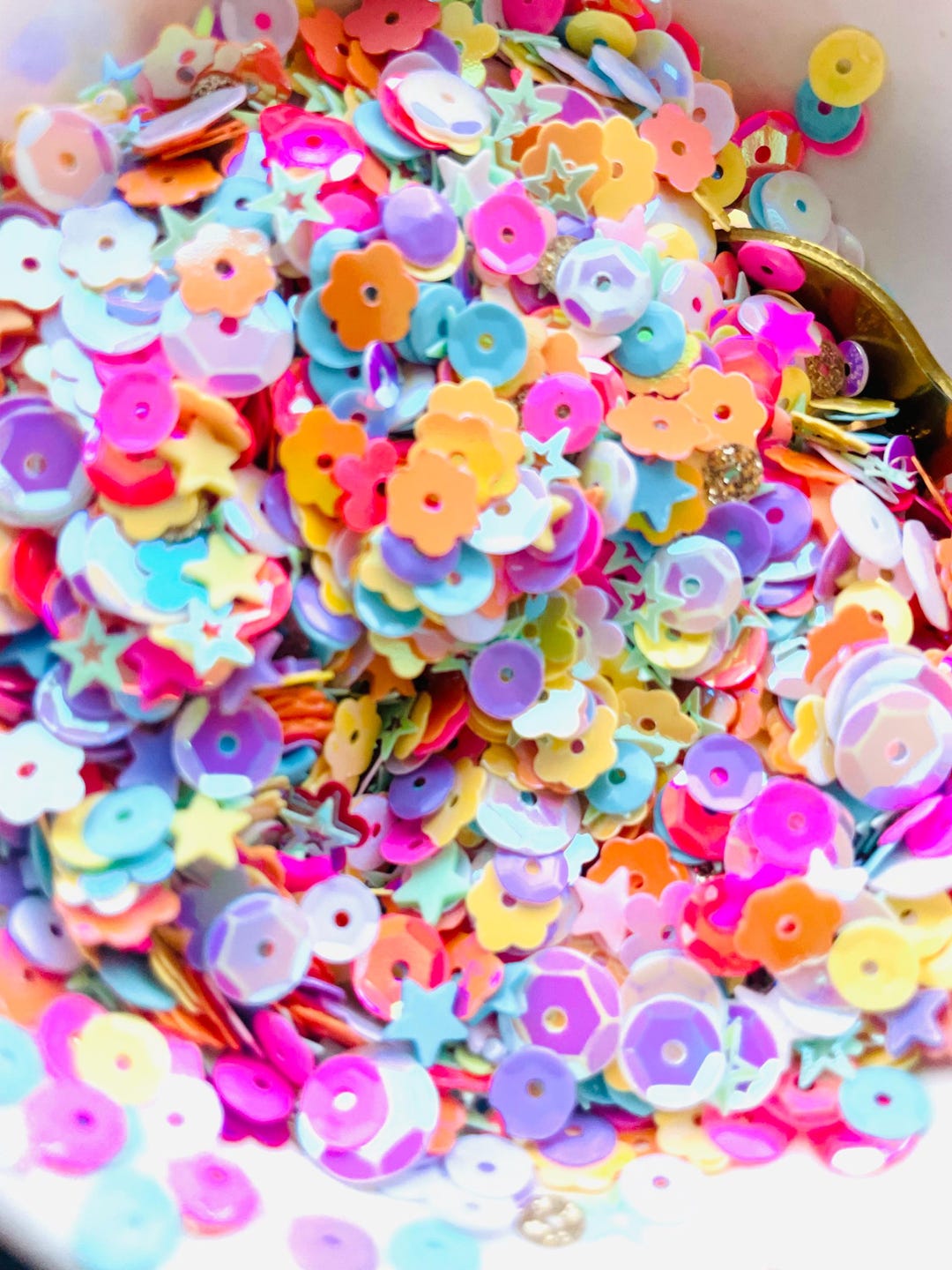 Preppy Theme Sequin Mix | Shaker Confetti Mix Embellishments | Sequin ...