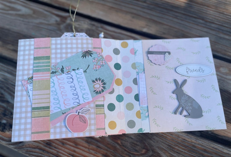 My Mind’s Eye Asparagus Collection Inspired Mini Album, Junk Journal ...