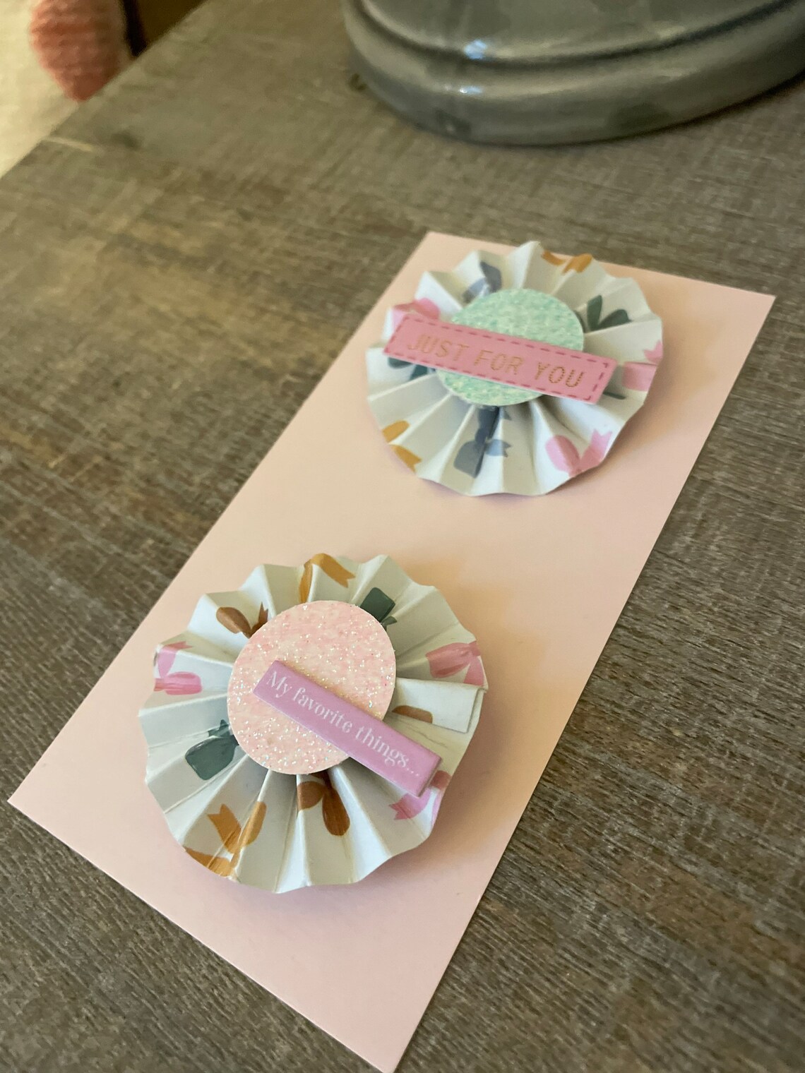 Mini Handmade Paper Rosettes Using Obed Marshall | Clusters ...