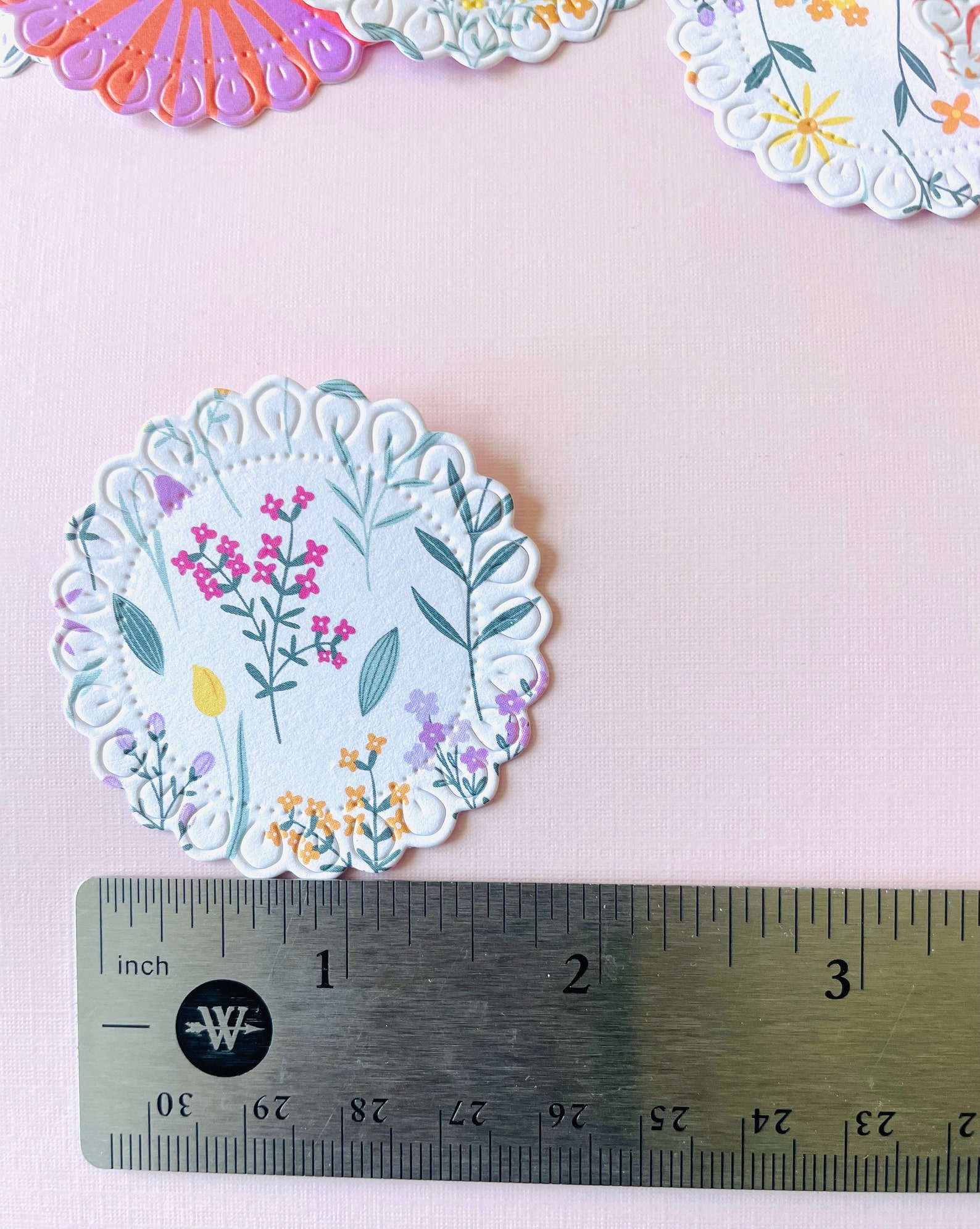 Mini 2 Inch Doiley Die Cuts Set of 20 - Etsy