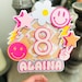 Preppy Birthday Cake Topper | Cupcake Toppers | Birthday | Personalized ...