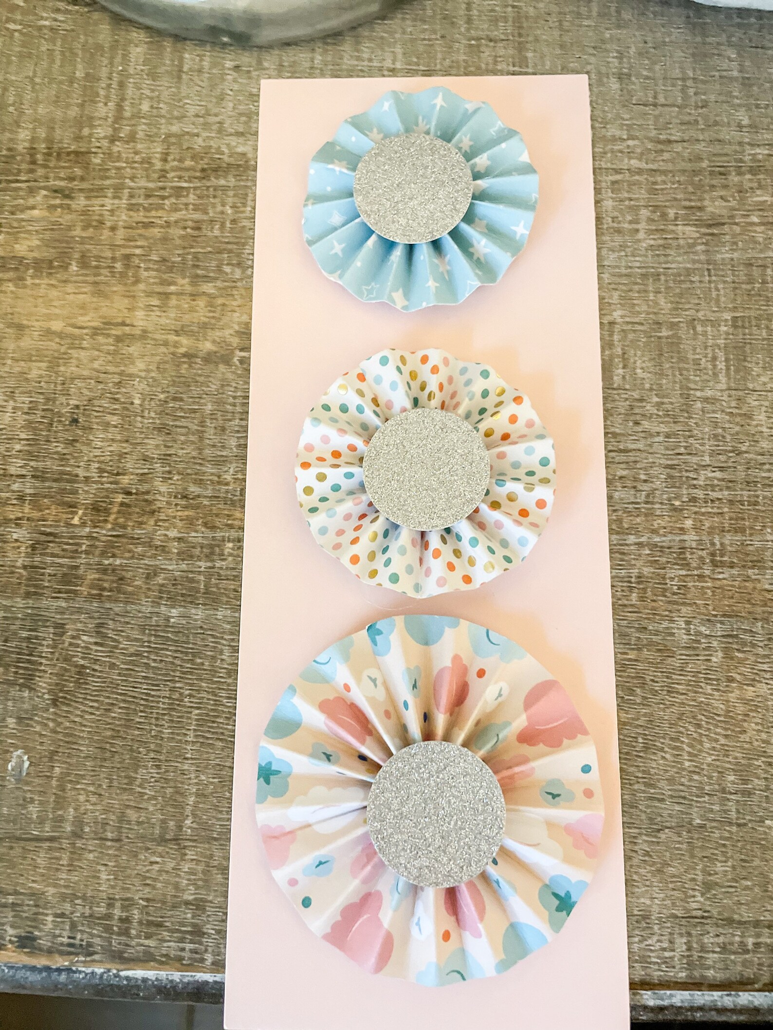 Mini Handmade Paper Rosettes Using Obed Marshall | Clusters ...