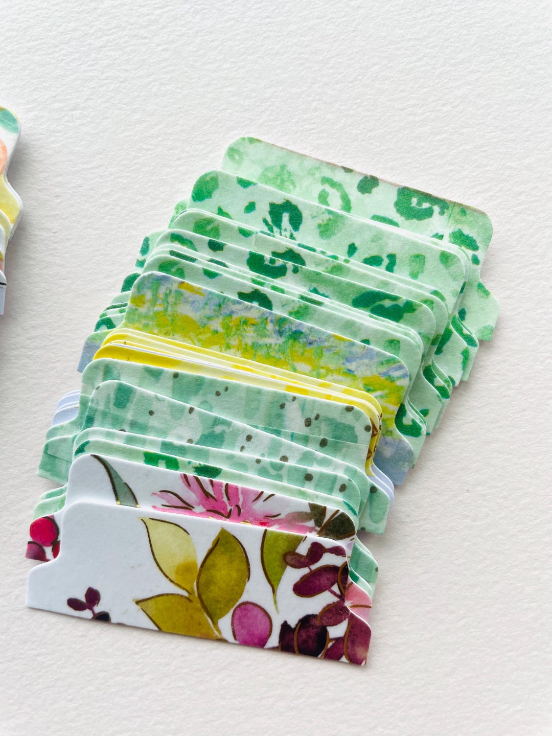 Washi Tape Planner Tabs | Junk Journal Tabs | Scrapbooking Tabs ...