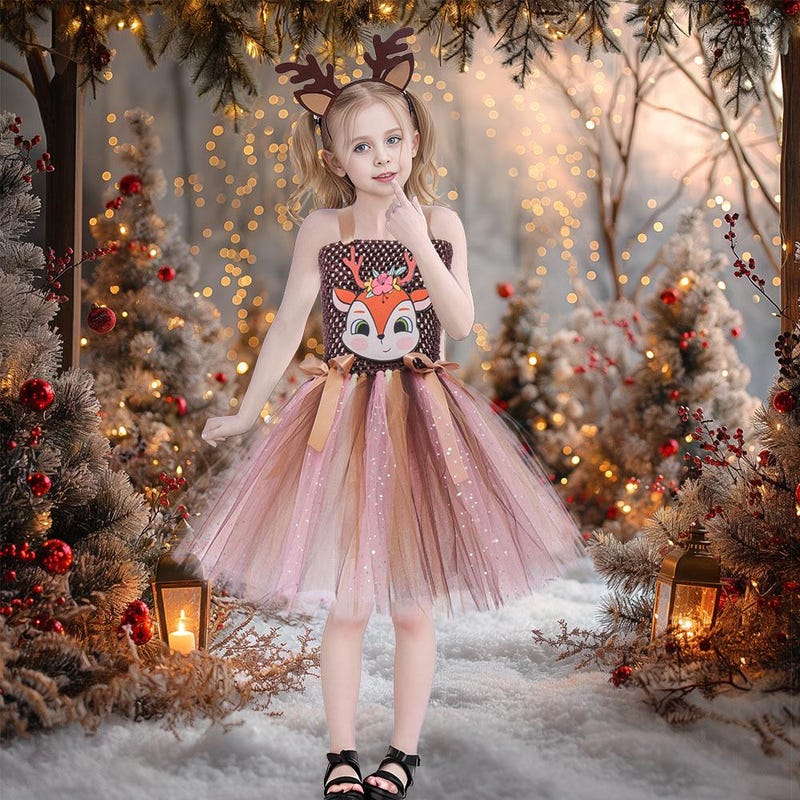 Girls Deer Costume - Etsy