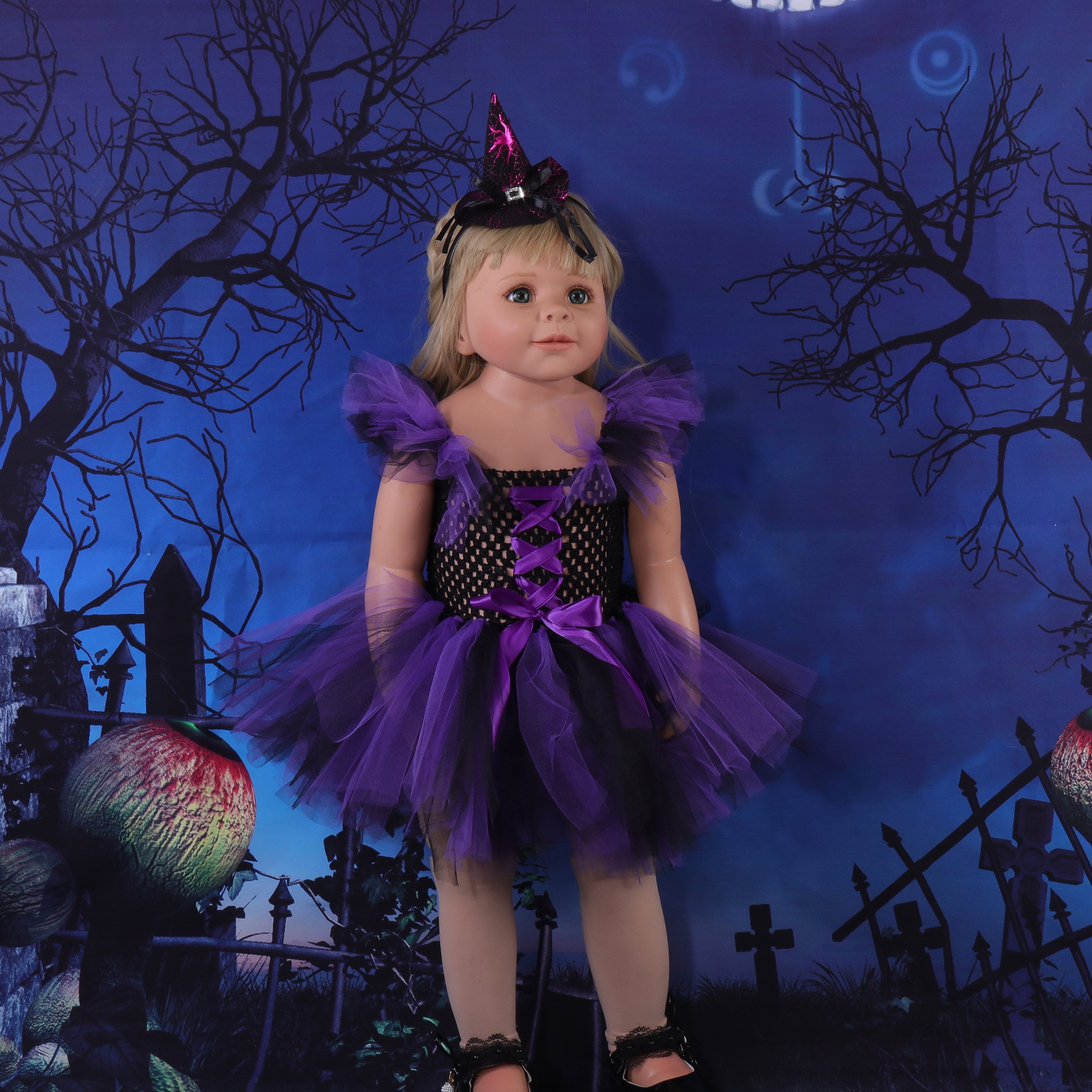 Kids Witch Costume Toddler Girl Witch Costume Baby Girls Halloween ...