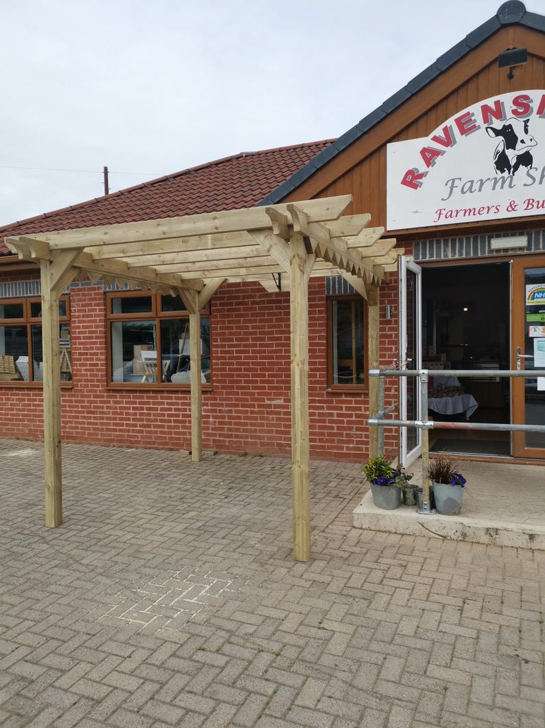 Garden Pergola in Kit Form - Etsy