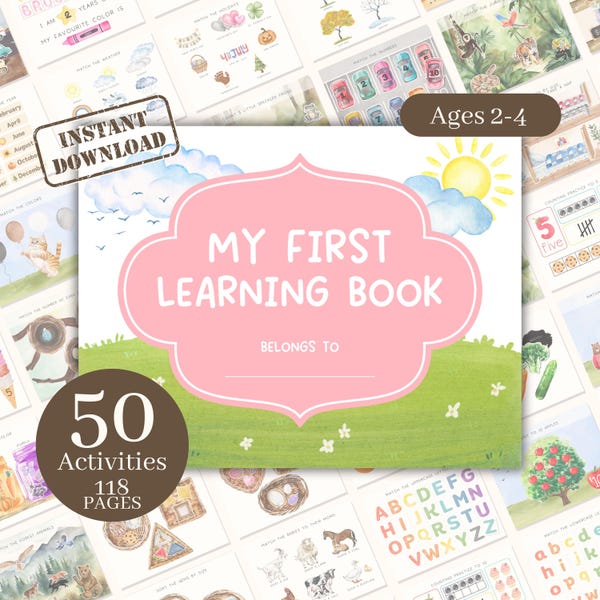 Toddler Busy Book - Etsy