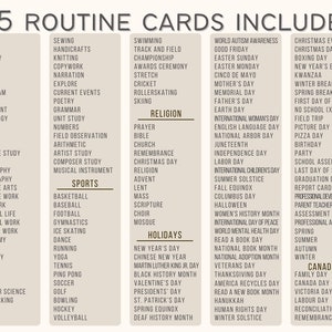 Editable Kids Daily Routine Cards for Classroom Schedule | Preschool ...