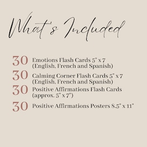 Kids Emotions Flashcards Bundle | Large Feelings Cards | Printable ...