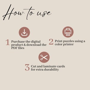 Mommy and Baby Dog Self-correcting Montessori Puzzles, Printable ...