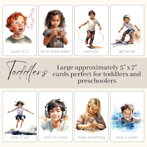 Calming Corner Flashcards Large Montessori Calming Strategies Flash ...