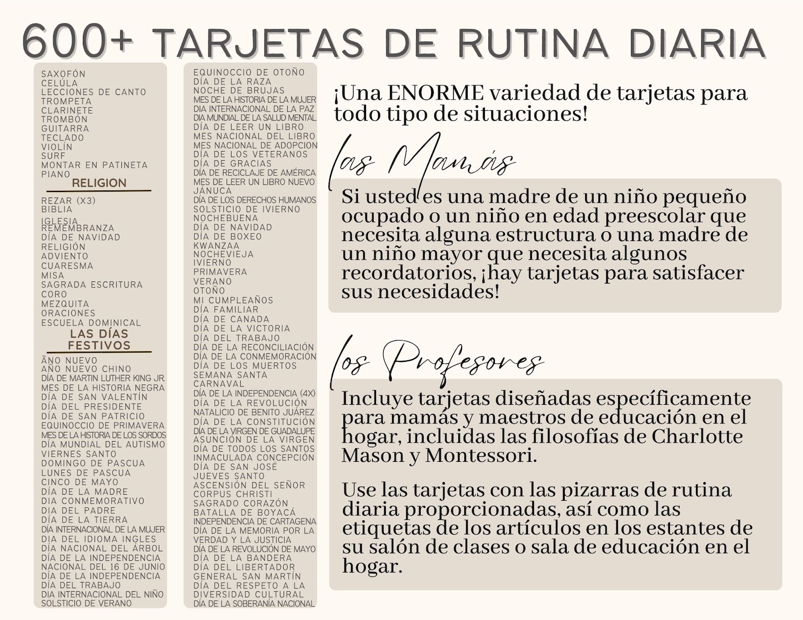 Tarjetas Editables De Rutina Diaria Para Niños | Horario Visual Diario ...