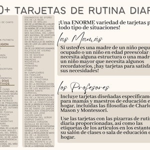Tarjetas Editables De Rutina Diaria Para Niños | Horario Visual Diario ...