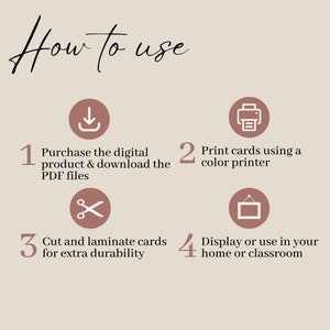 Calming Corner Flashcards | Large Montessori Calming Strategies Flash ...