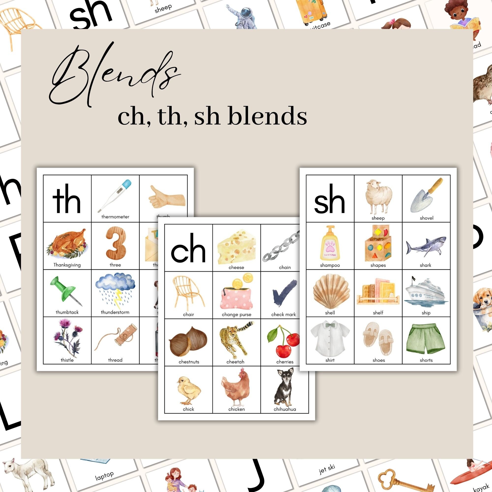 Alphabet Printable Flash Cards, Phonics Montessori Letter Tray ...