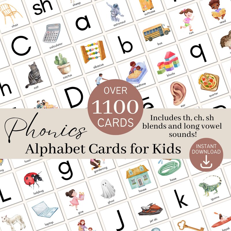 Flash Cards Tray - Etsy