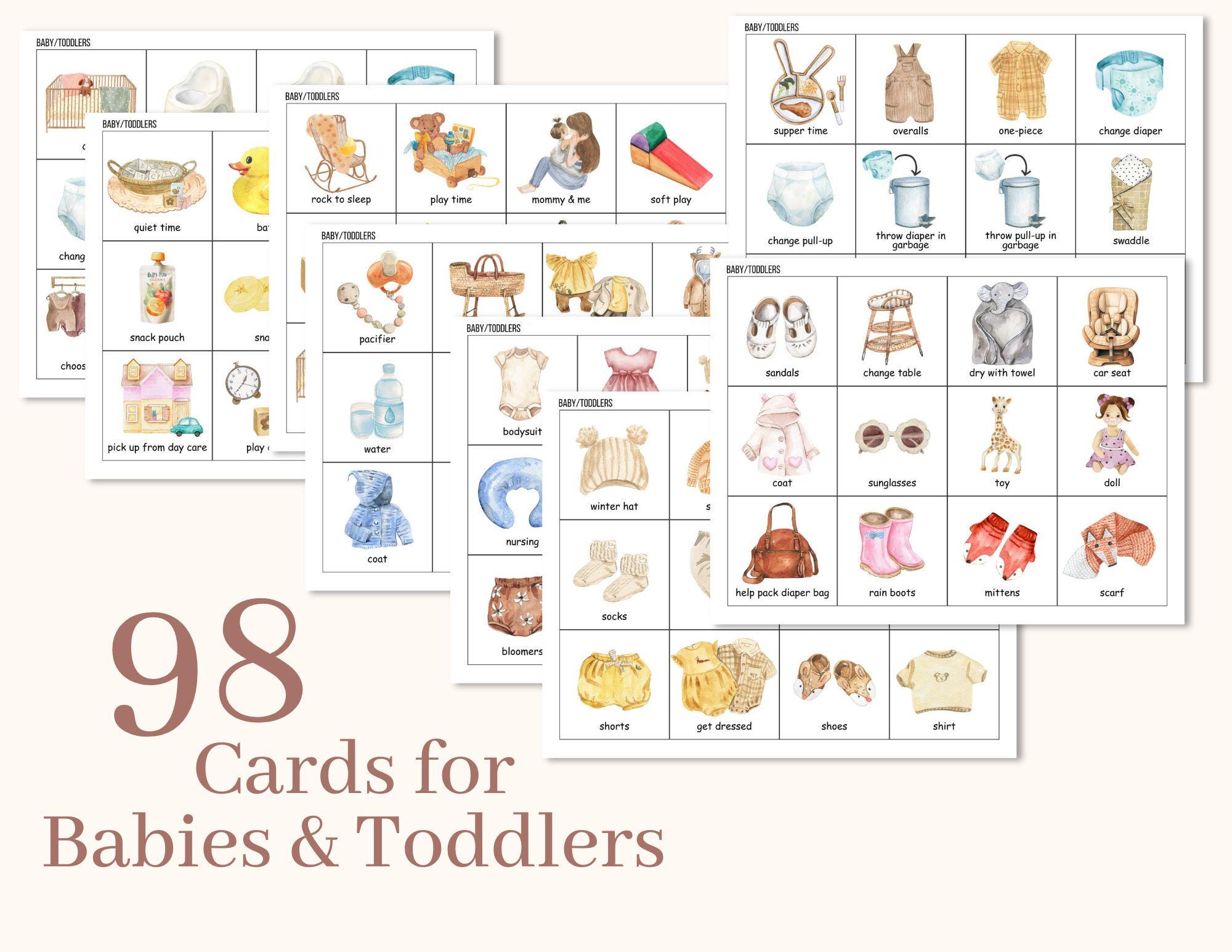 Editable Kids Daily Routine Cards | Daily Visual Schedule | Chore Chart ...