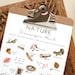 Nature Scavenger Hunt | Printable Outdoor Treasure Hunt for Kids ...
