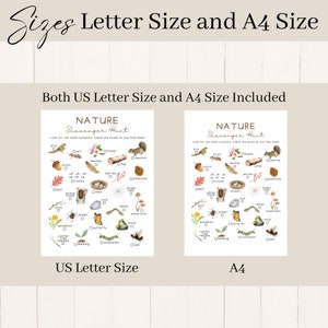 Beach Nature Scavenger Hunt | Oceans Unit Study | Printable Outdoor ...