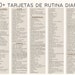 Tarjetas Editables De Rutina Diaria Para Niños | Horario Visual Diario ...