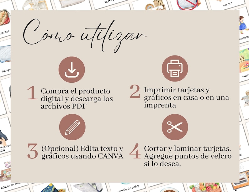 Tarjetas Editables De Rutina Diaria Para Niños | Horario Visual Diario ...