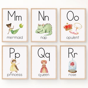 Fairy Tale Alphabet Posters | Large Fairy Tale Alphabet Cards for ...